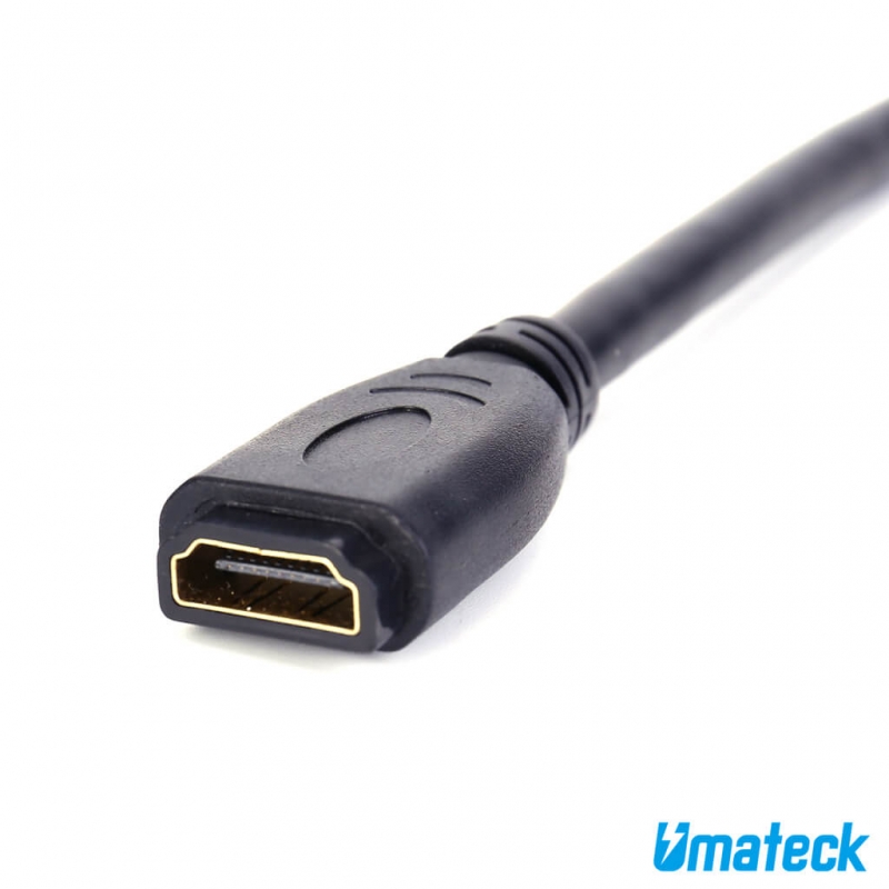 High Speed HDMI Panel-Mount cable, female to female adapter cable ...