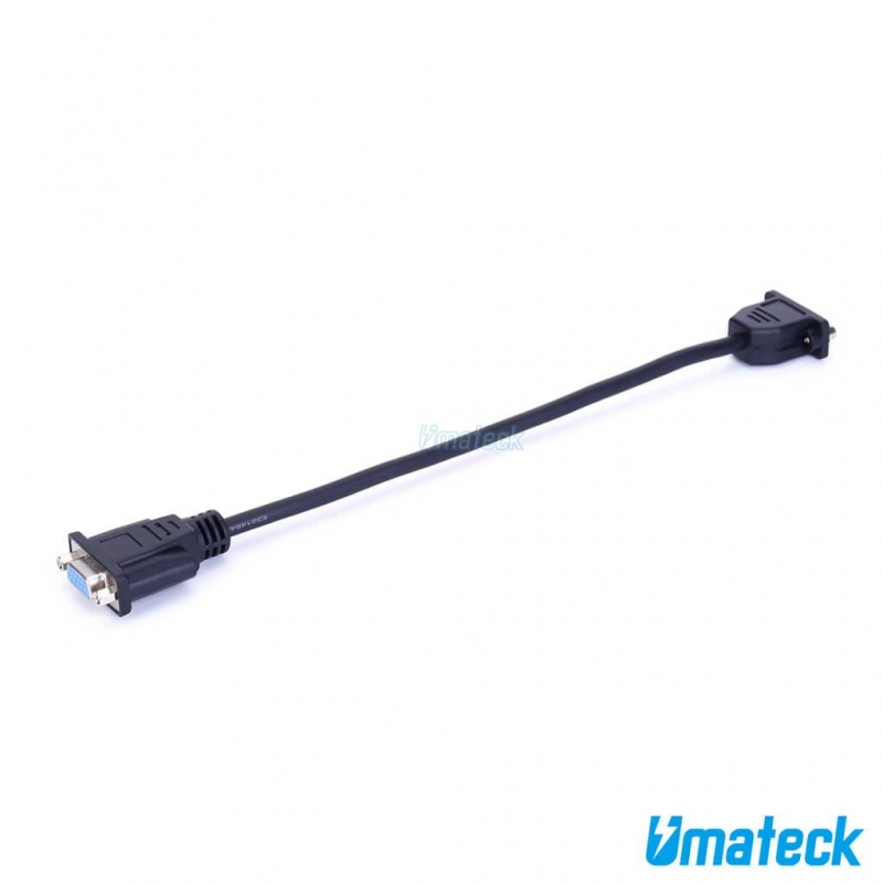 VGA Panel-Mount female to female cable – Umateck | USB C, DisplayPort ...