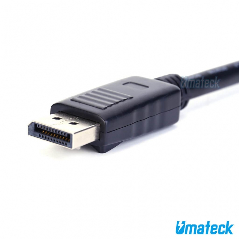 DisplayPort Panel-Mount male to female extension cable – Umateck | USB ...